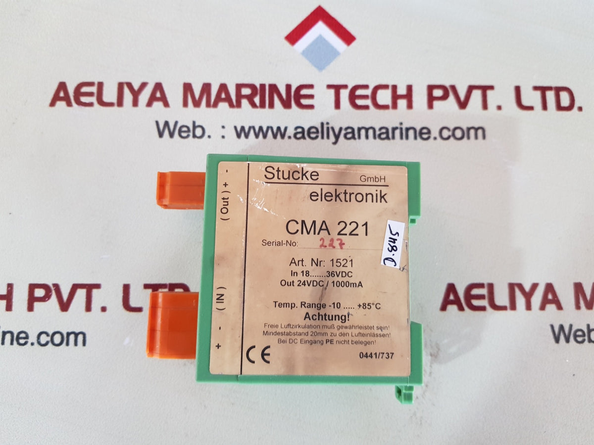 Stucke Cma 221 Controller 18-36Vdc 1000Ma – Aeliya Marine