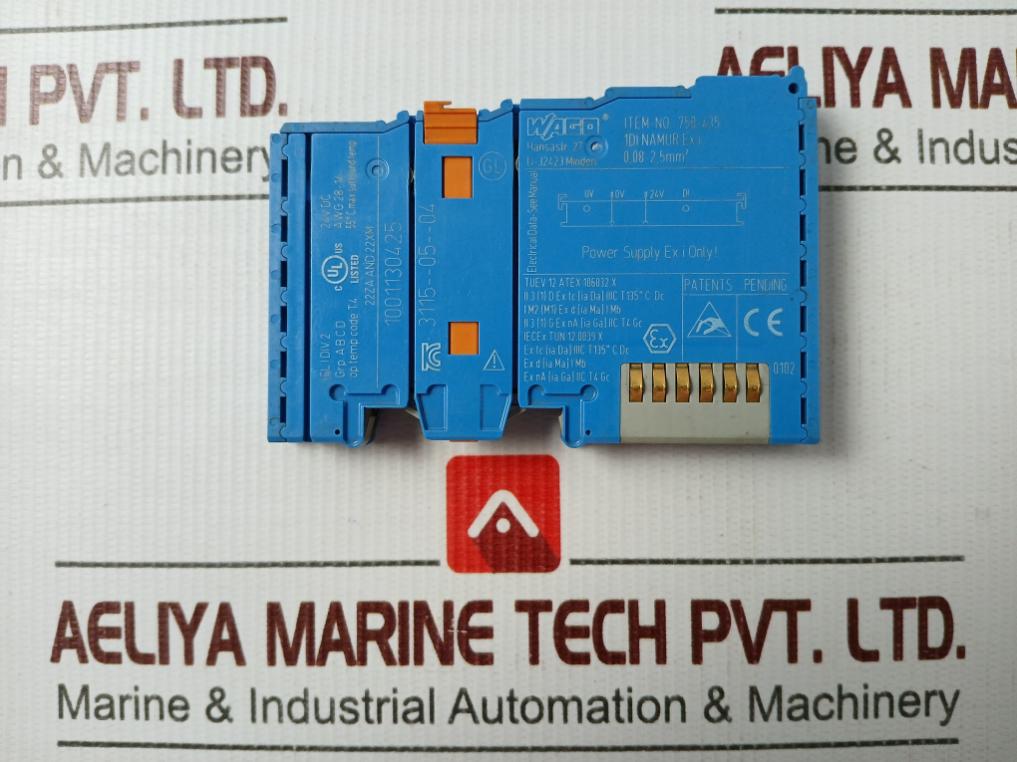 Wago 750-435 Power Supply Unit Ex I Only 55C 24Vdc – Aeliya Marine