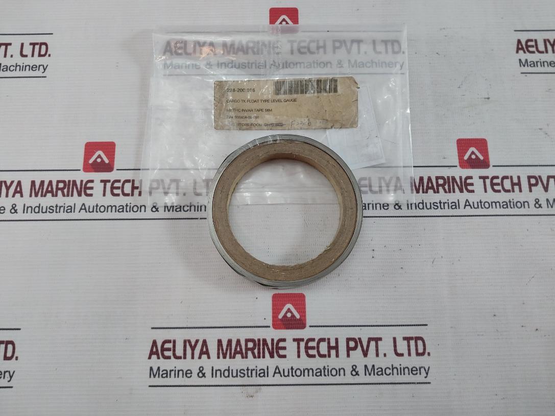 Whessoe 900404-03-056 Metric Invar Tape F/ Cargo Tank Float Type Level ...