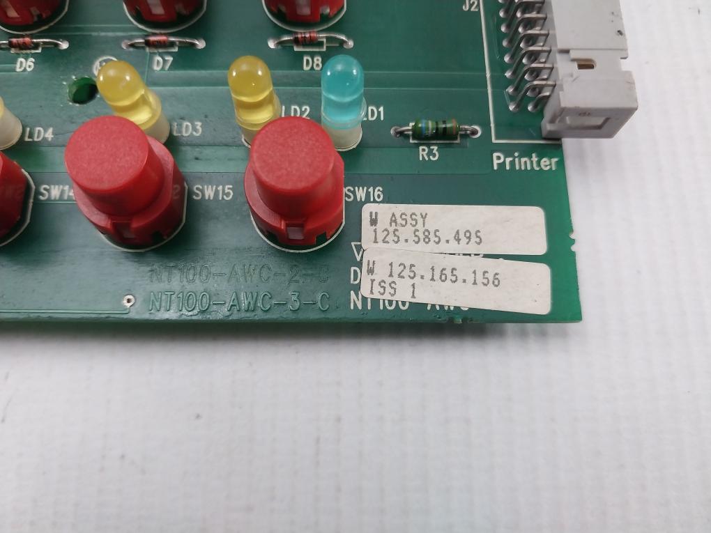 Wormald Nt100-awc-1-c Printed Circuit Display Board – Aeliya Marine