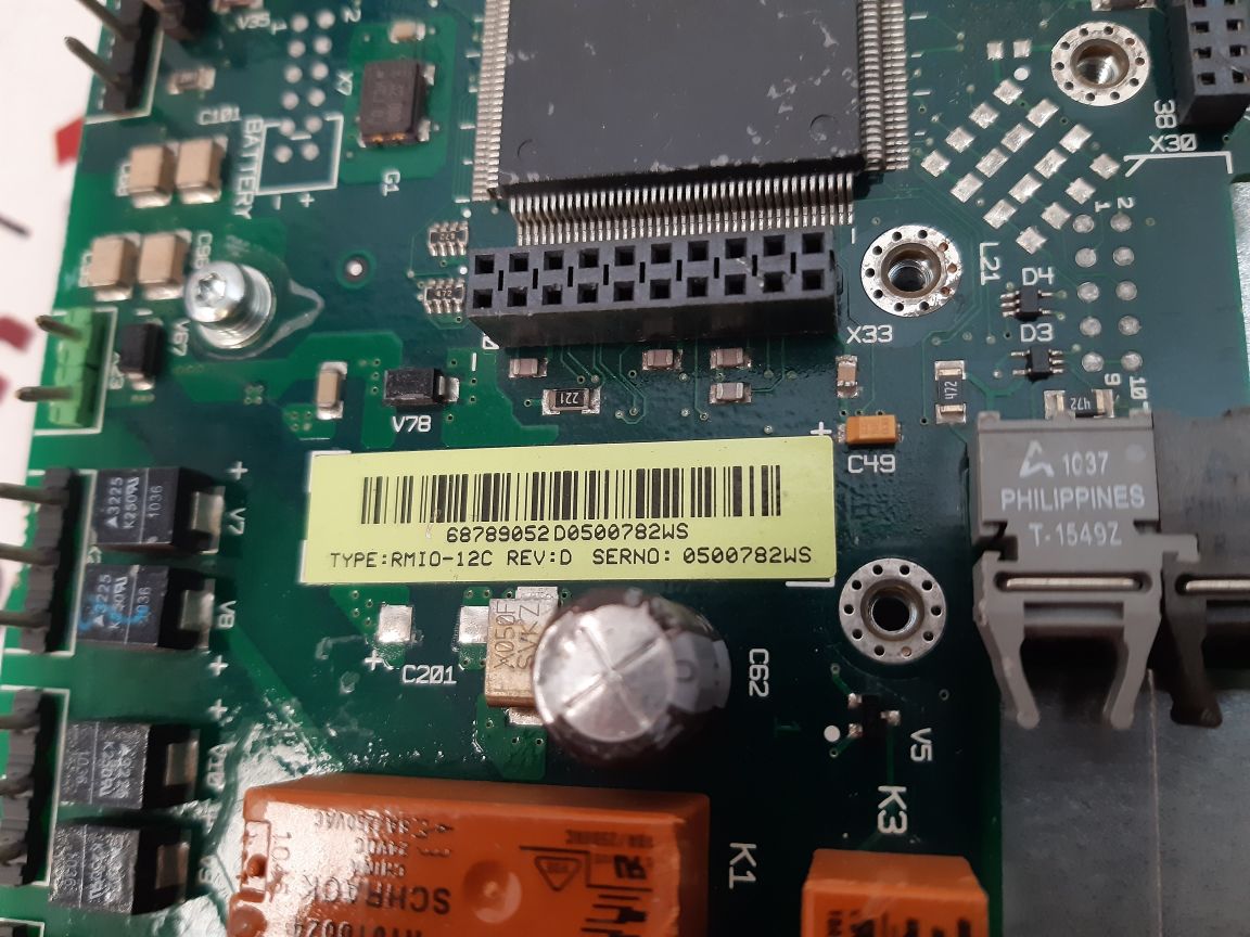 Abb Rmio-12C Pc Control Board 68789109 C 1/8 – Aeliya Marine
