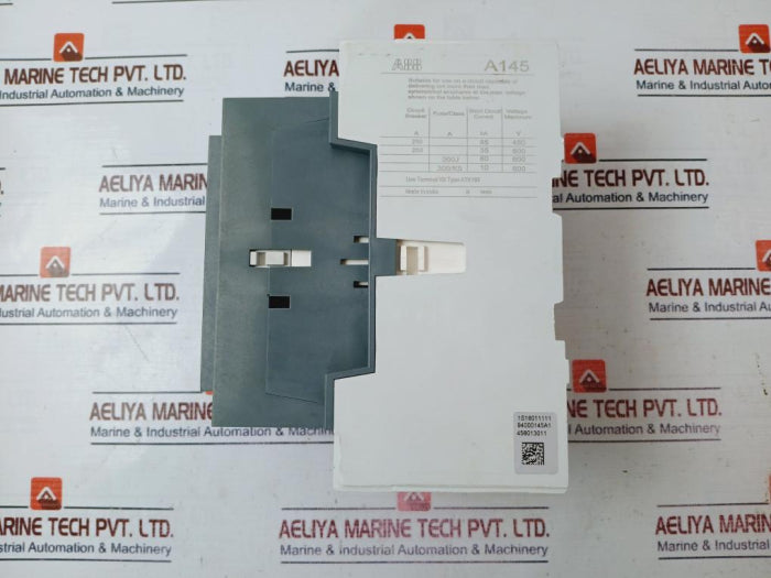 Abb A145-30 Contactor 250A 1000V – Aeliya Marine