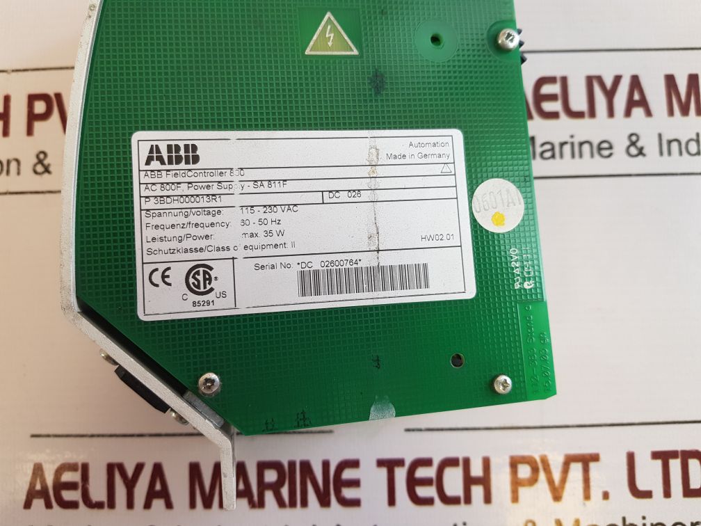 Abb Ac 800F Power Supply Module 3Bdh000013R1 – Aeliya Marine