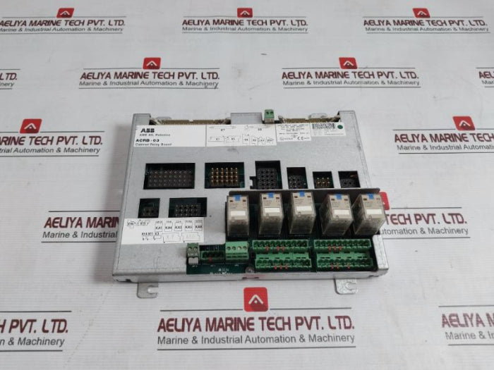 Abb Acrb-03 Cabinet Relay Board 3Hne 08250-1, Kks 564.16-1103-p6 Rev.N ...
