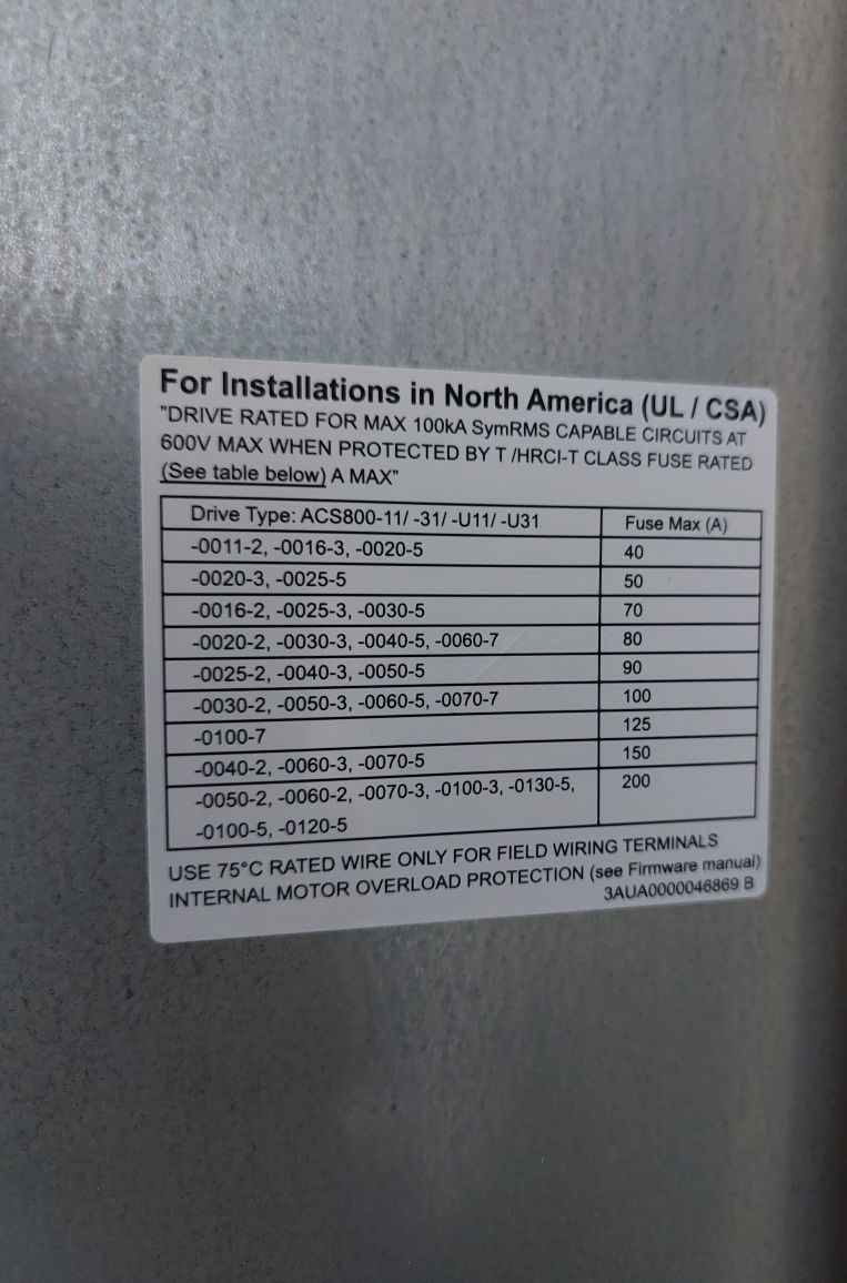 Abb Acs800-u11-0025-5+L502 Drive Control Panel – Aeliya Marine