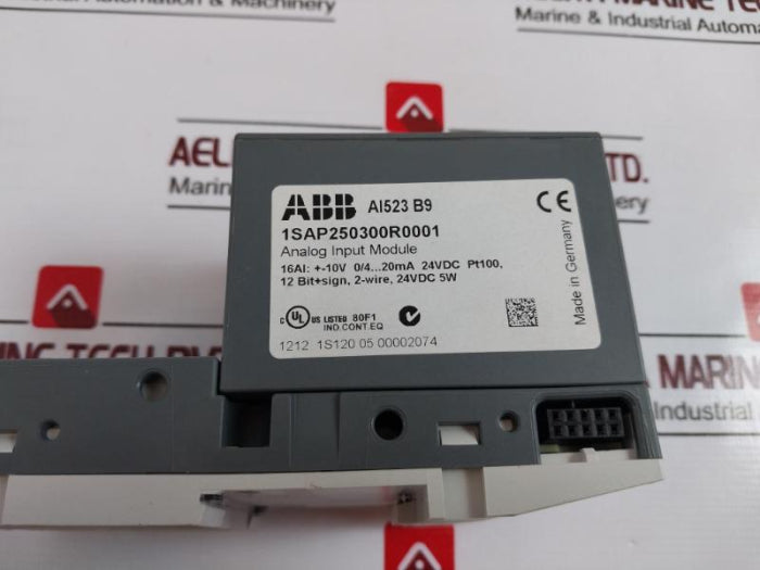 Abb Ai523 B9 Analog Input Module 1Sap250300R0001 – Aeliya Marine