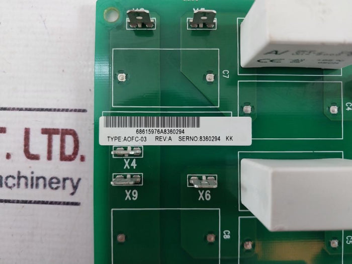 Abb Aofc-03 Filter Board Rev: A 68614112 B Jj-01 94V-0 – Aeliya Marine