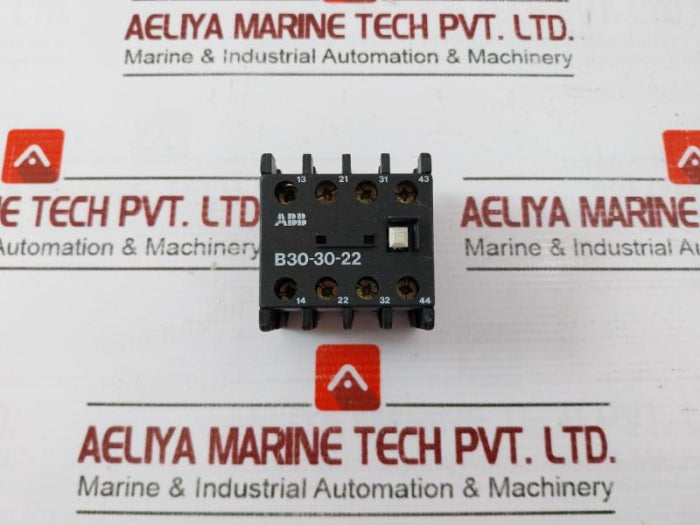 Abb B30-30-22 Auxiliary Contactor Block – Aeliya Marine