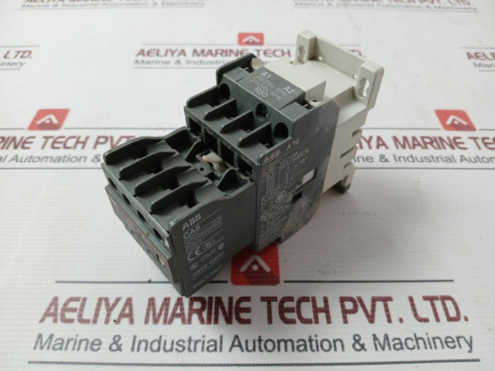 Abb Ca5-40E Auxiliary Contact Block 220-230V 50Hz 30A 16A Awg 10-18 Cu ...