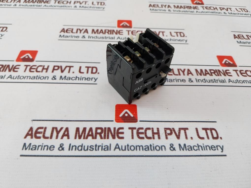 Abb Ca7-22E Auxiliary Contact Block 690V 10A – Aeliya Marine