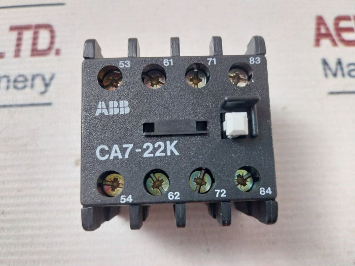Abb Ca7-22K Auxiliary Contact Block – Aeliya Marine