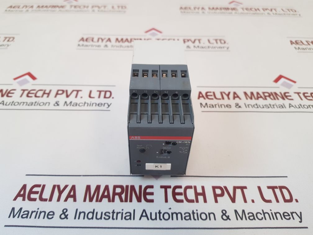 ABB CM-IWN Earth-leakage Monitoring Relay – Aeliya Marine