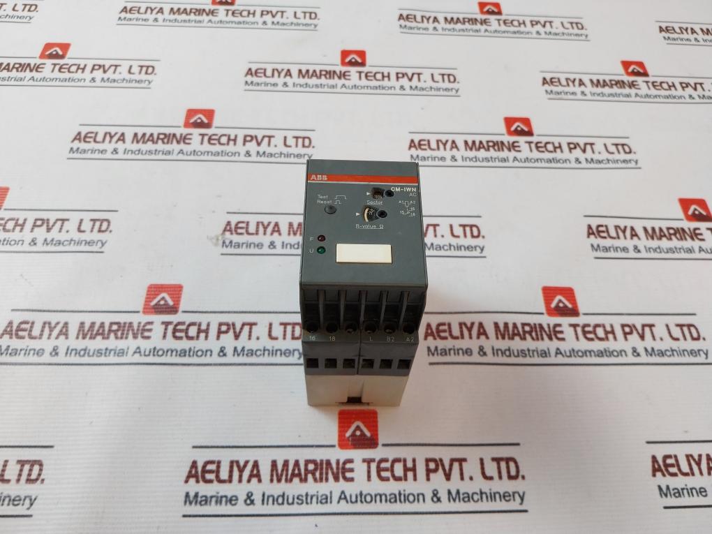 Abb Cm-iwn-ac Earth-leakage Monitoring Relay Gb14048.5 – Aeliya Marine