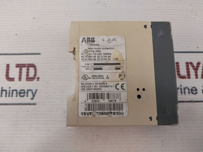 Abb Cm-mse Thermistor Motor Protection Monitoring Relay – Aeliya Marine
