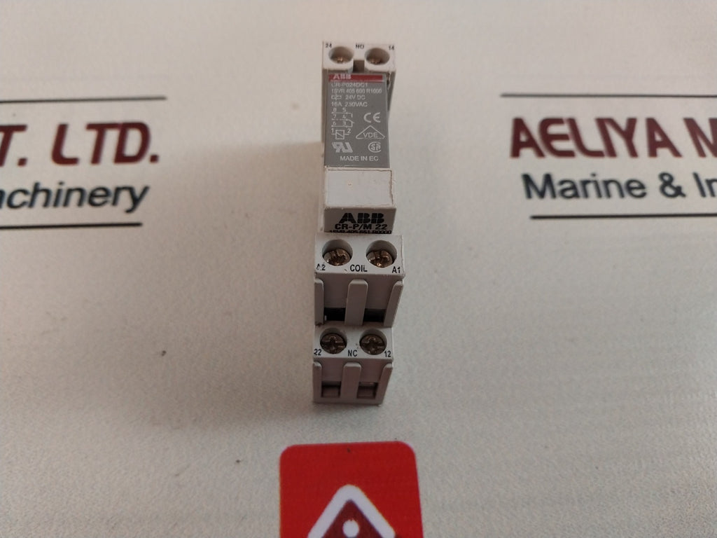Abb Cr-p024Dc1 Pluggable Interface Relay 24V Dc – Aeliya Marine