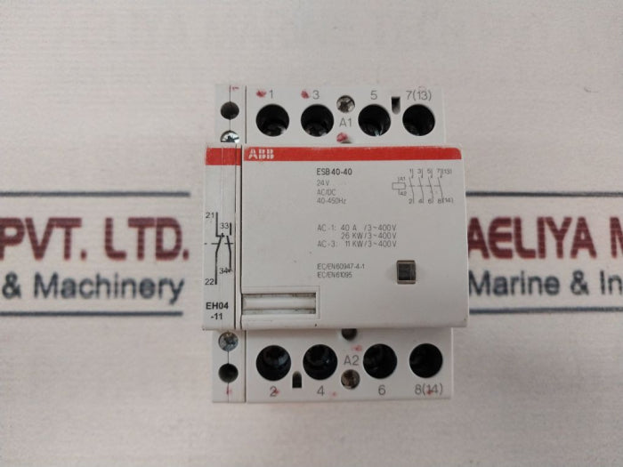 Abb Esb 40-40 Contactor – Aeliya Marine