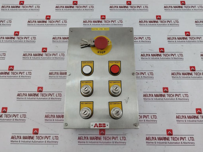 Abb Gate Pb Push Button Box 230Vac/8A 201939100 3Sb5400-0B 3Sb5400-0C ...