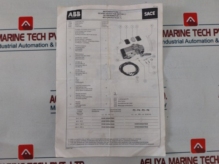 Abb Insulating Plate – Aeliya Marine