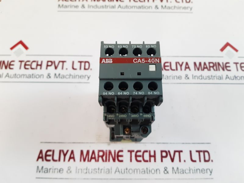 Abb Kc Control Relay With Ca5-40N Contactor – Aeliya Marine Tech Pvt. Ltd.