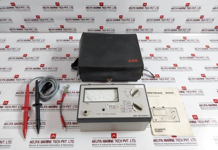 Abb Metrawatt Metriso 5000 Insulation Tester 0-5000V – Aeliya Marine