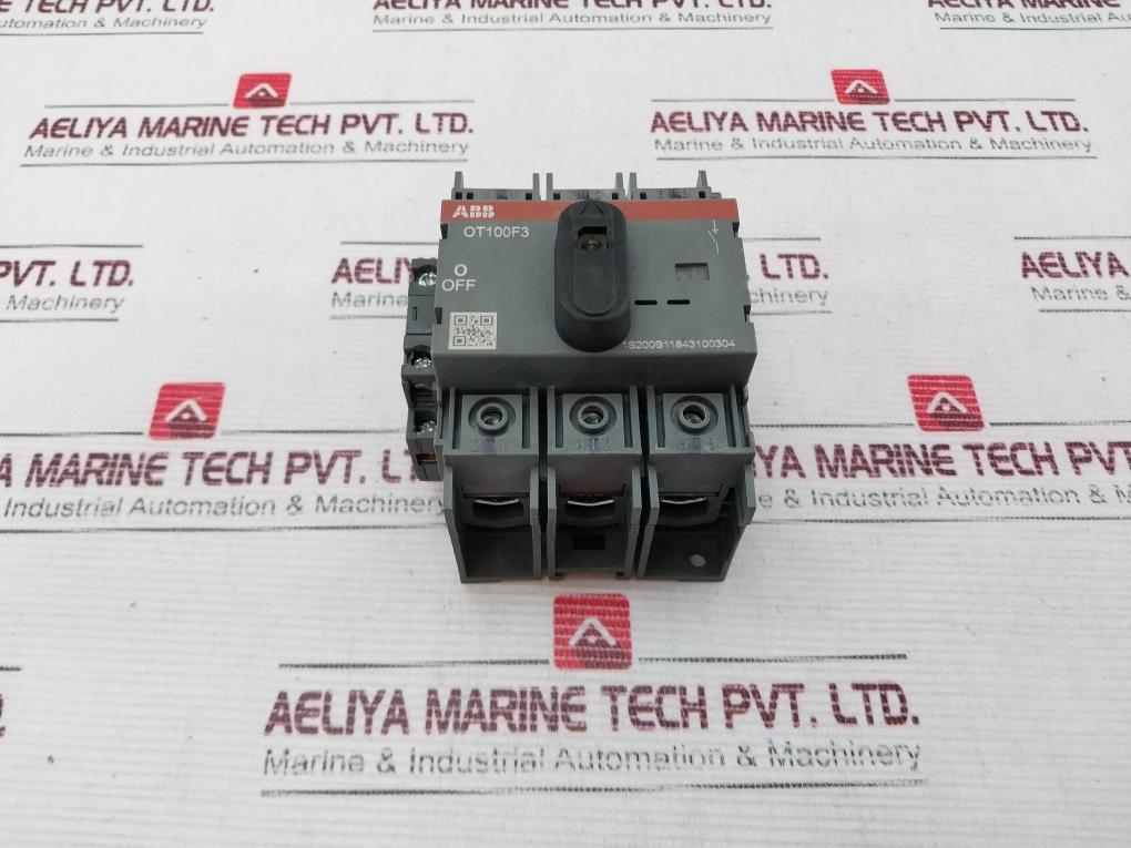 Abb Ot100F3 Switch-disconnector – Aeliya Marine