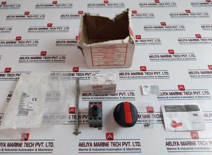 Abb Ot16F3 Switch-disconnector With Ohb 45J6 Handle 25A – Aeliya Marine