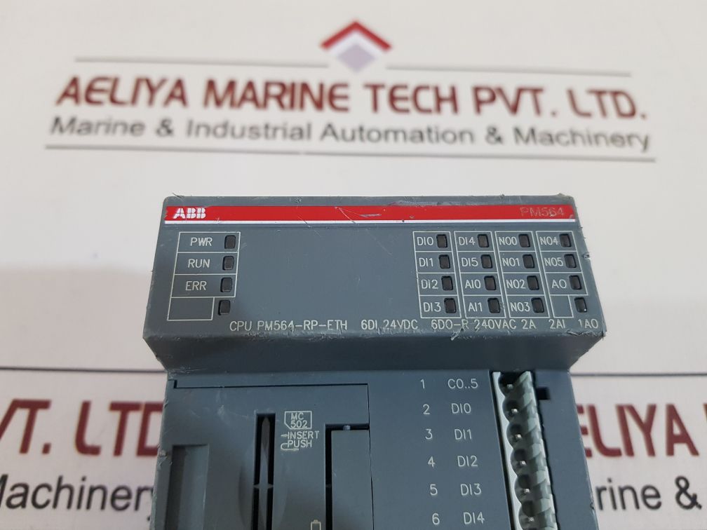 Abb Pm564-rp-eth Programmable Logic Controller – Aeliya Marine