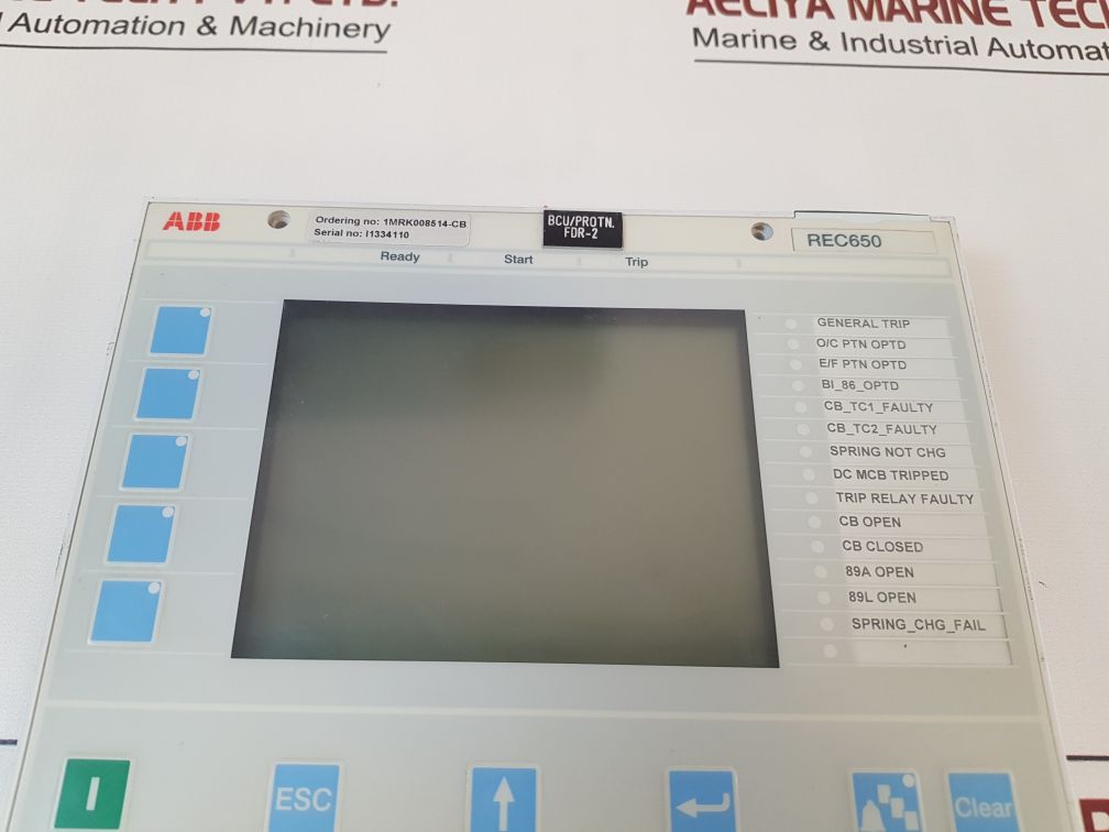 Abb Rec650 Display 1Khl160006R0001B – Aeliya Marine
