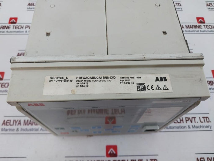 Abb Ref615 Feeder Protection And Control Relay Ref615E_D 48-250 Vdc/10 ...