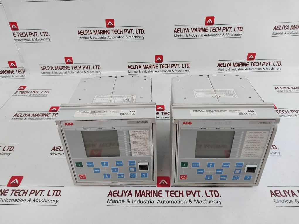 Abb Rem615 Motor Protection Relay Rem615E_D Hbmbccahnca1Bnn1Xd Com0034 ...