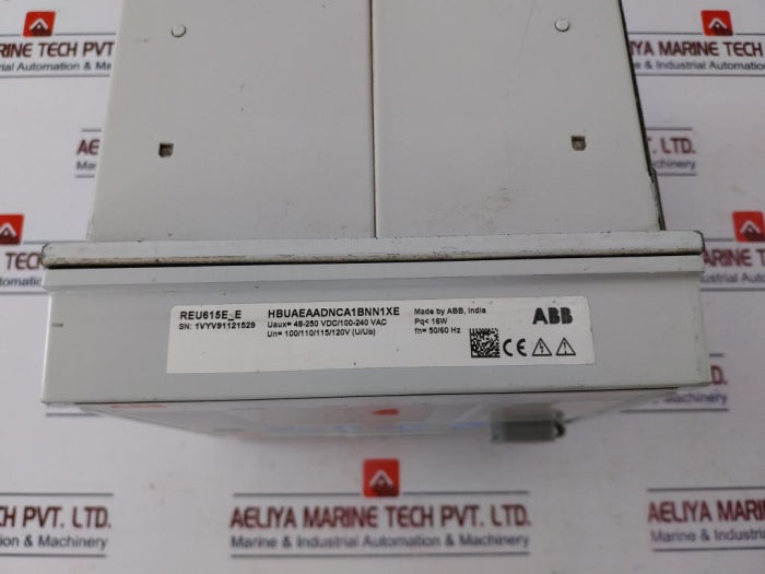 Abb Reu615 Compact Voltage Protection & Control Relay 100-240 Vac ...