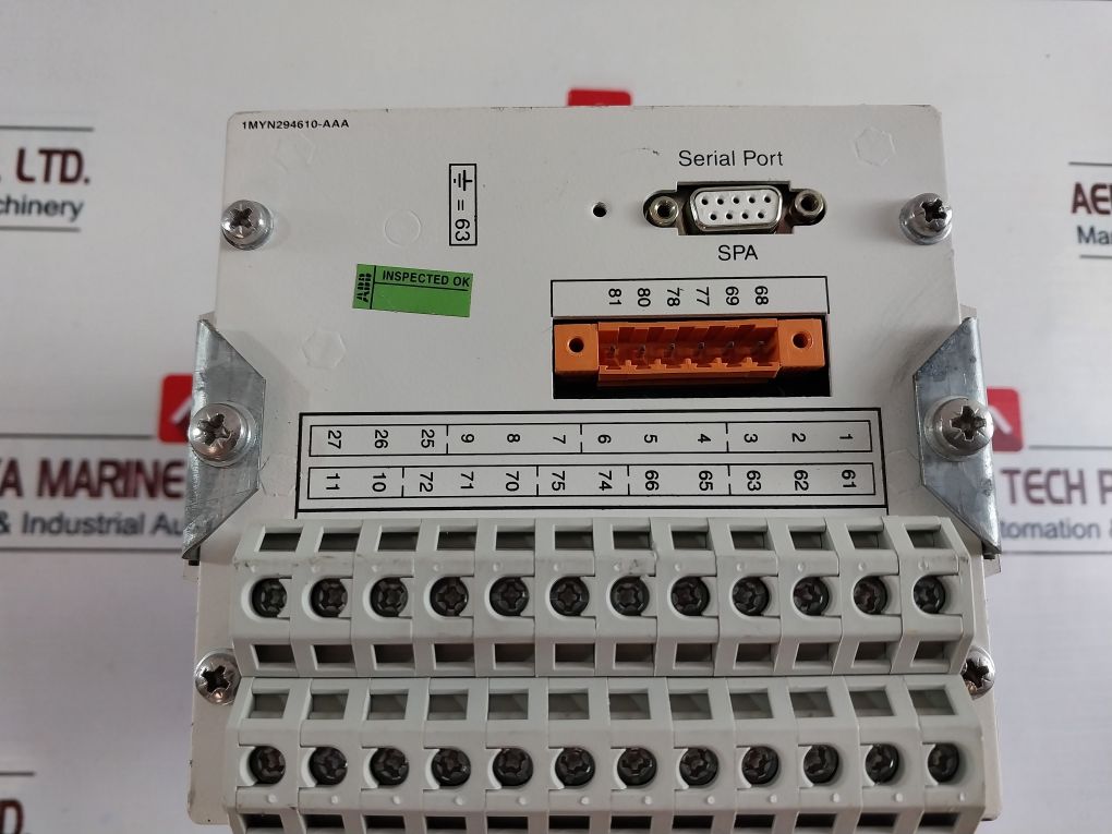 Abb Spam 150 C Motor Protection Relay 80-265V 50Hz – Aeliya Marine