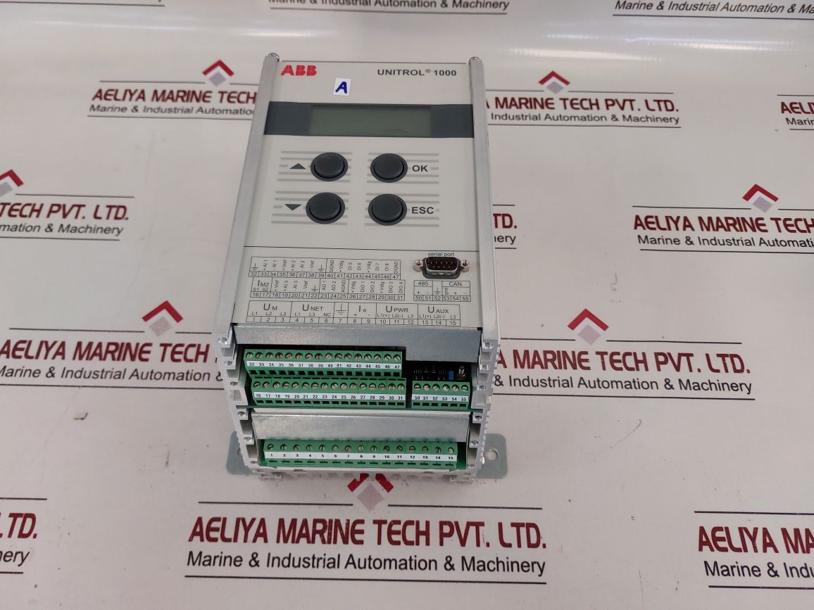 Abb Unitrol 1000 Voltage Regulator 3Bhe014557R0003 Used – Aeliya Marine