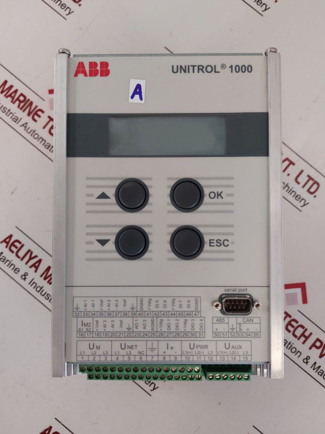 Abb Unitrol 1000 Voltage Regulator 3Bhe014557R0003 – Aeliya Marine