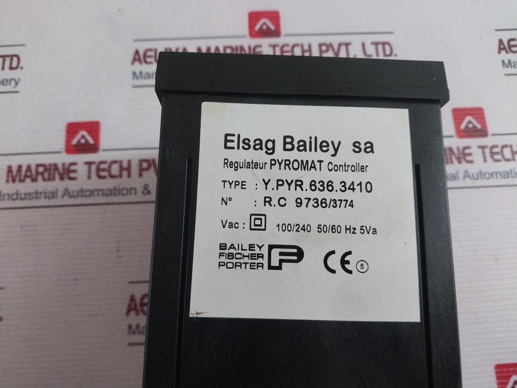 Abb Y.Pyr.636.3410 Regulateur Pyromat Controller 100/240V 50/60Hz ...