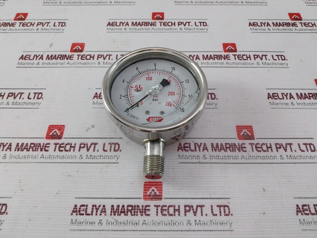 Abp Prgaugess25 Analog Pressure Gauge – Aeliya Marine