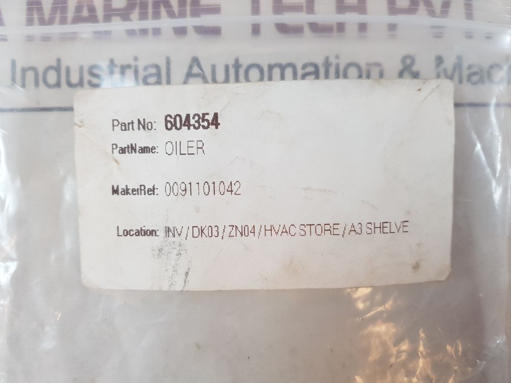 Adams 604354 Oiler – Aeliya Marine