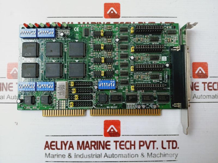 Adavantech Pcl-746+ 4 Port Rs232/422/485 Card Rev B1 01-3 W/ Driver Cd ...