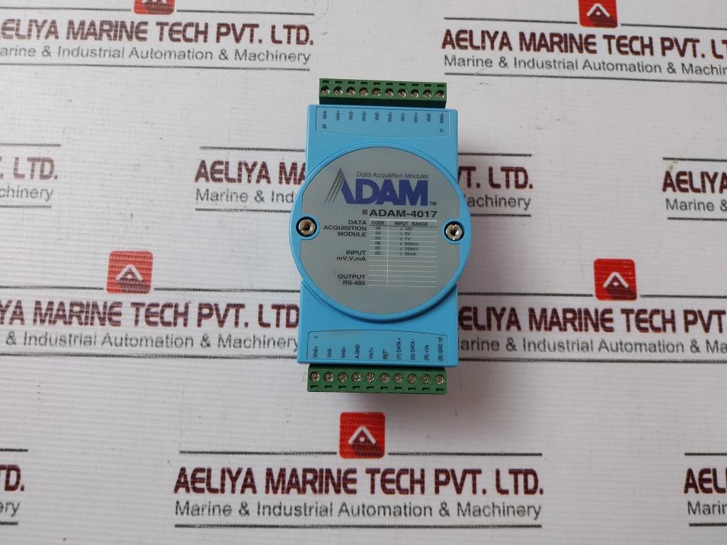 Advantech Adam-4017 Data Acquisition Module – Aeliya Marine