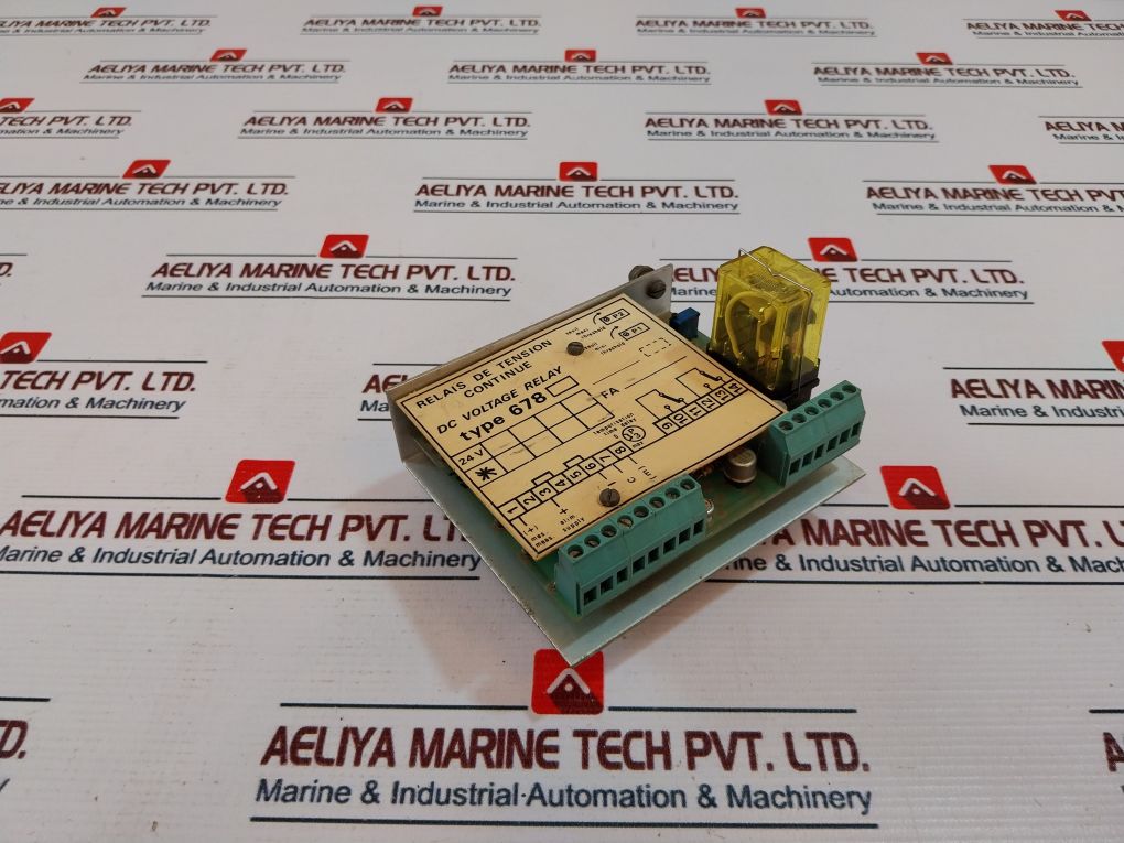 Aees 678 Dc Voltage Relay 24V – Aeliya Marine