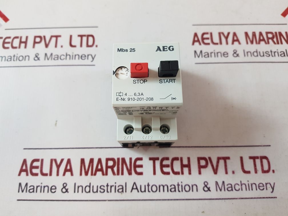 Aeg mbs 25 manual motor starter 910-201-208 – Aeliya Marine