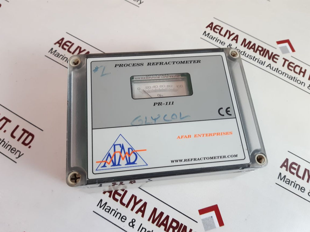 Afab Pr-111 Process Refractometer – Aeliya Marine