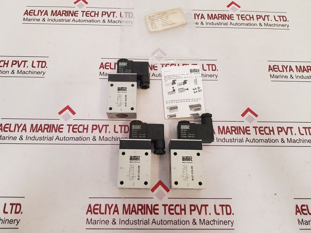 Airtec M-07-310-hn Solenoid Valve Complete With Coil – Aeliya Marine