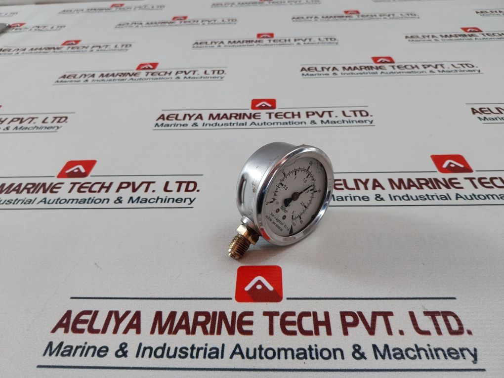 Alfa Laval 0-3 Bar Pressure Gauge – Aeliya Marine