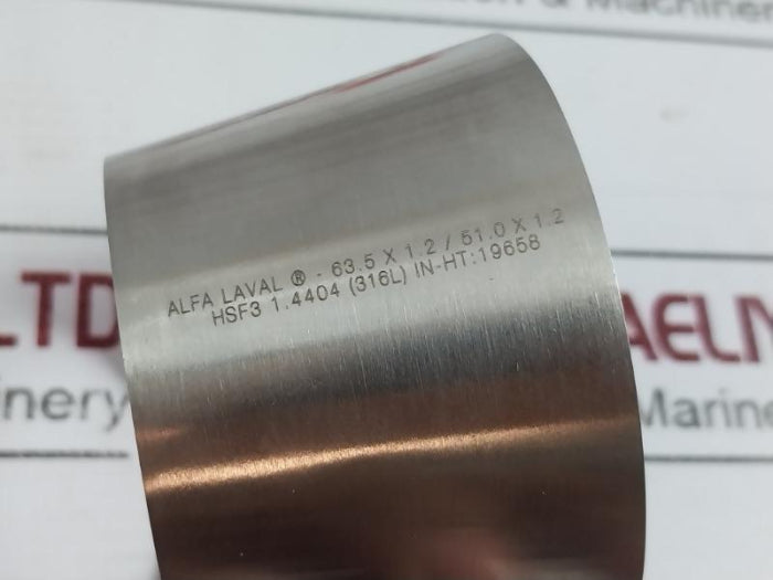 Alfa Laval 6-31317 0895 5 Concentric Reducer Cs W63.5/51X1.2/1.2 1.440 ...