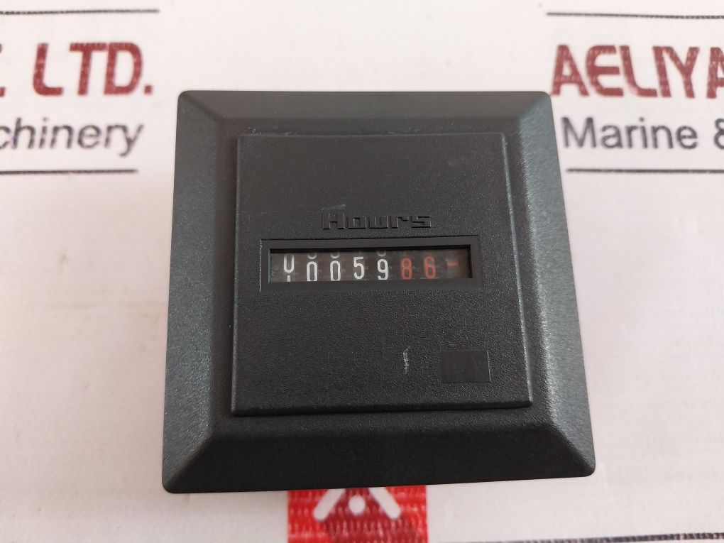 Alion Hm-1 Hour Meter Digital Counter Ac 220-240V/50Hz – Aeliya Marine