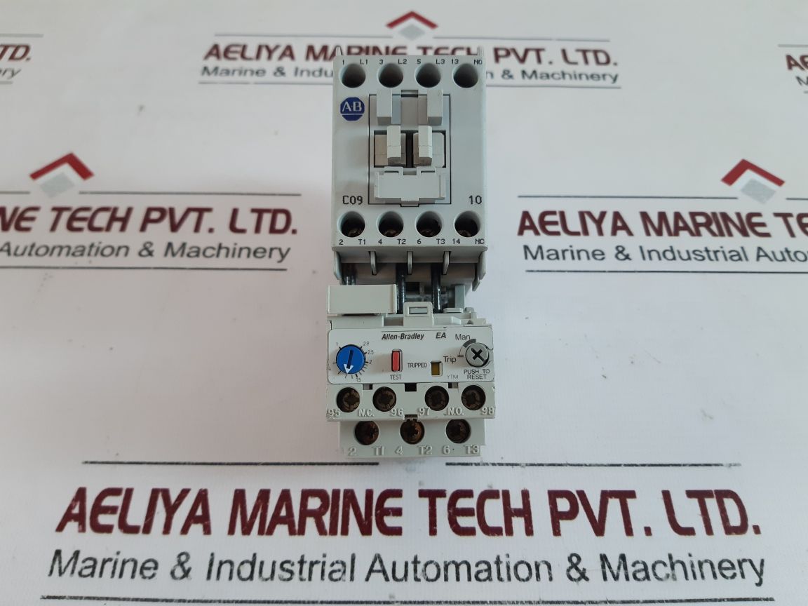 Allen-bradley 100-c09*10 Contactor With 193-ea1Db Overload Relay ...