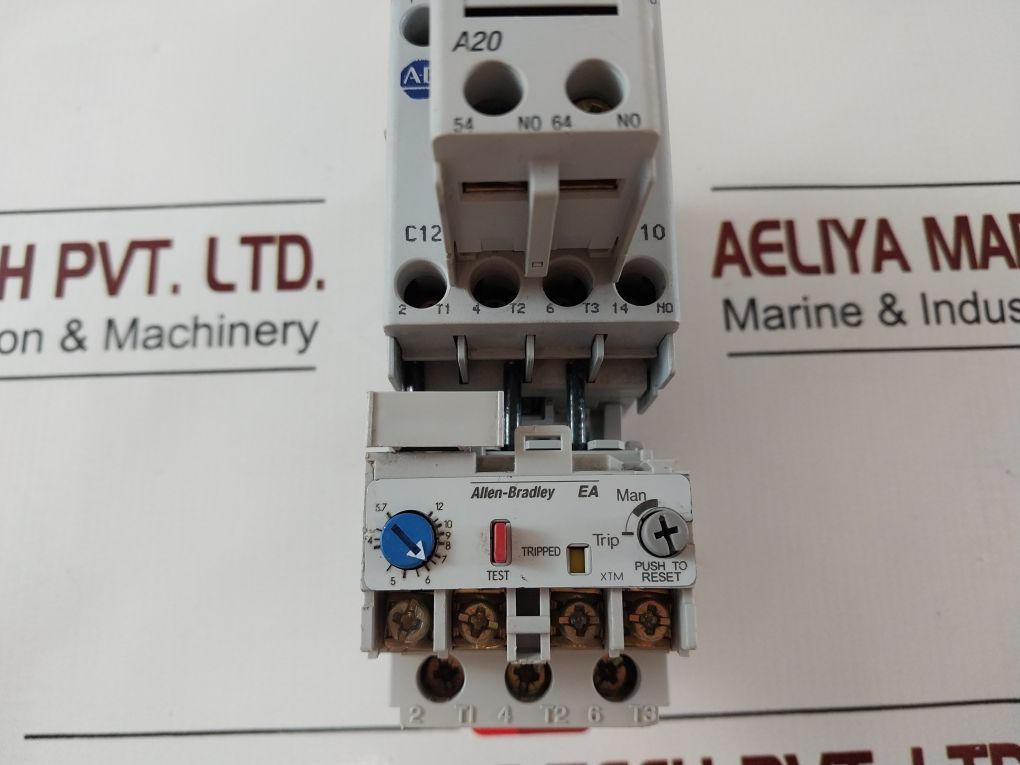 Allen-bradley 100-c12*10 Contactor 100-f With 193-ea1Fb Overload Relay ...