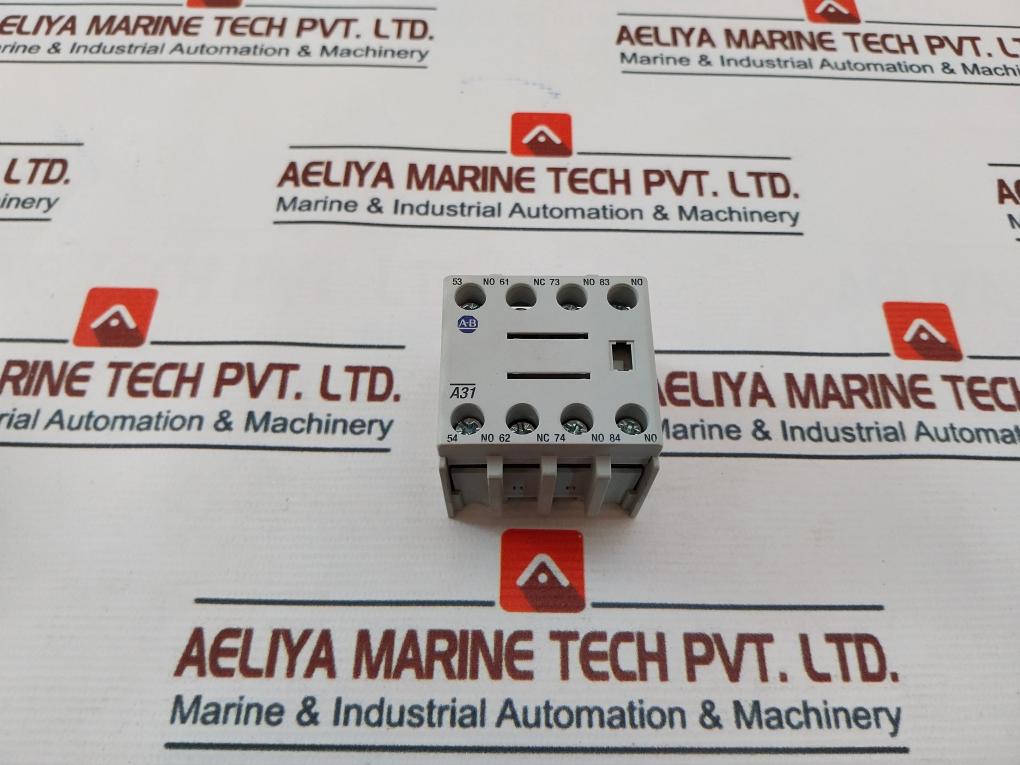 Allen-bradley 100-fa31 Auxiliary Contact Front Mount 600V 10A – Aeliya ...
