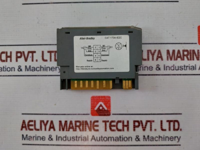 Allen-bradley 1734-ie2C Point I/O 2 Point Analog Input Module 24 Vdc 2 ...